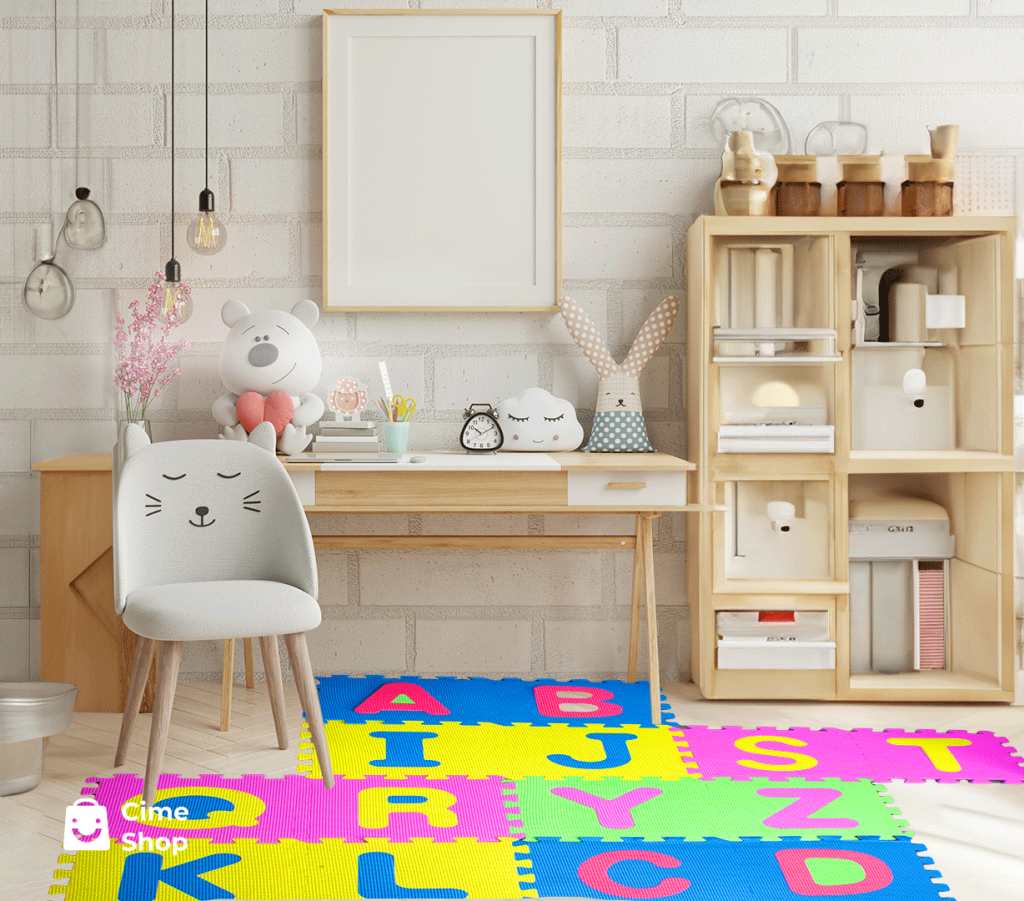 Piso foamy letras 29*29 – Cimesa